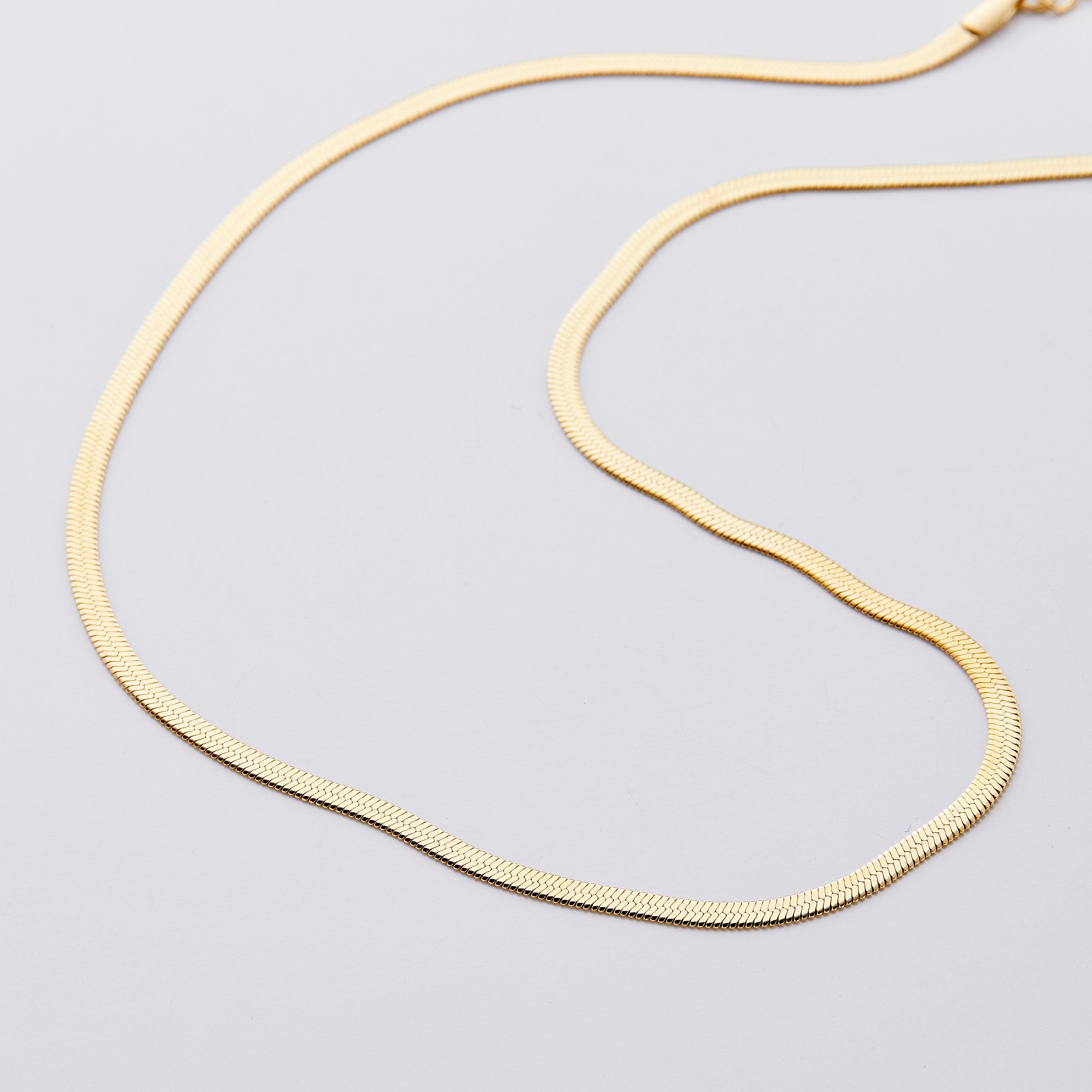Herringbone Chain Necklace | Girls