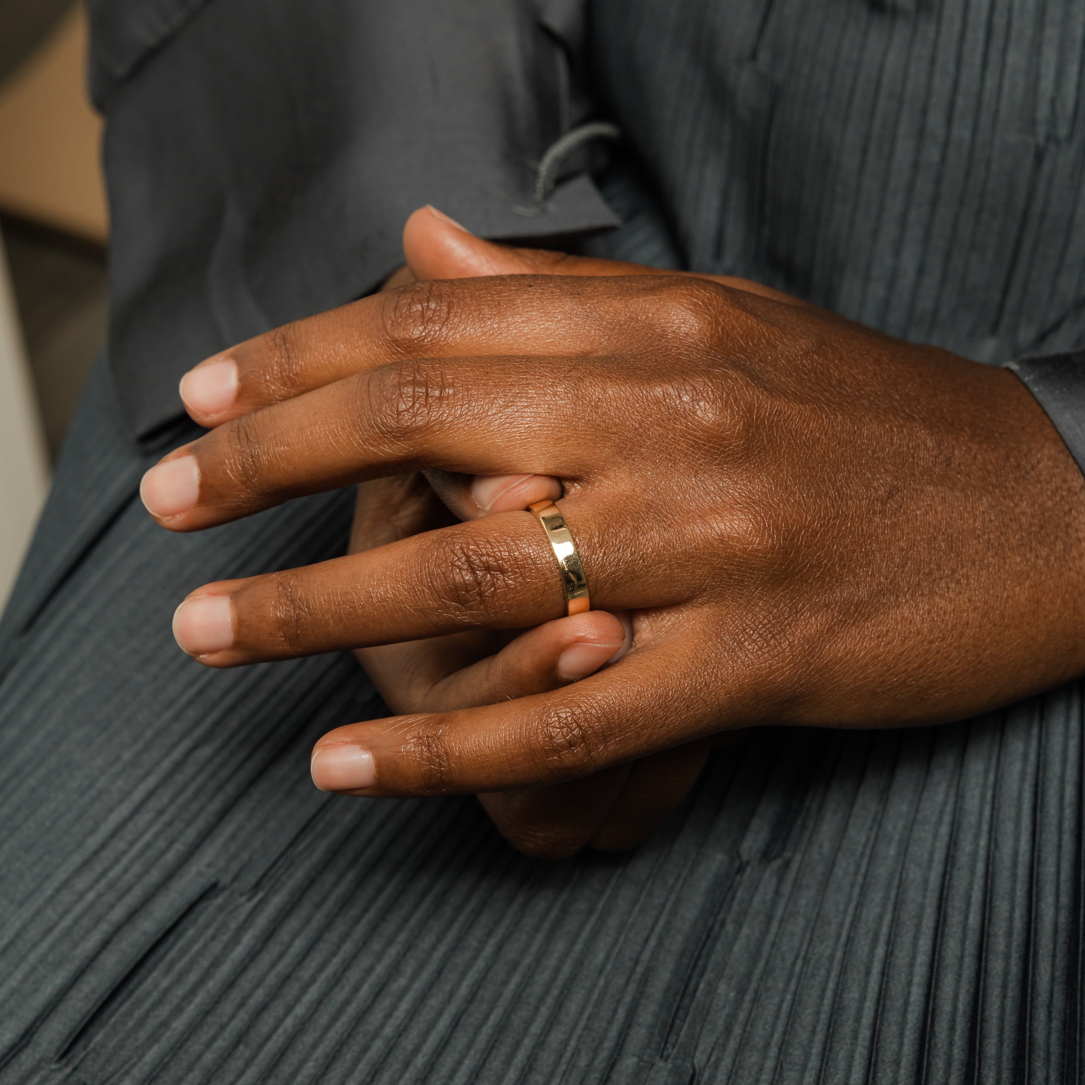 Standard Ring Band - 18K Solid Gold | Nominal