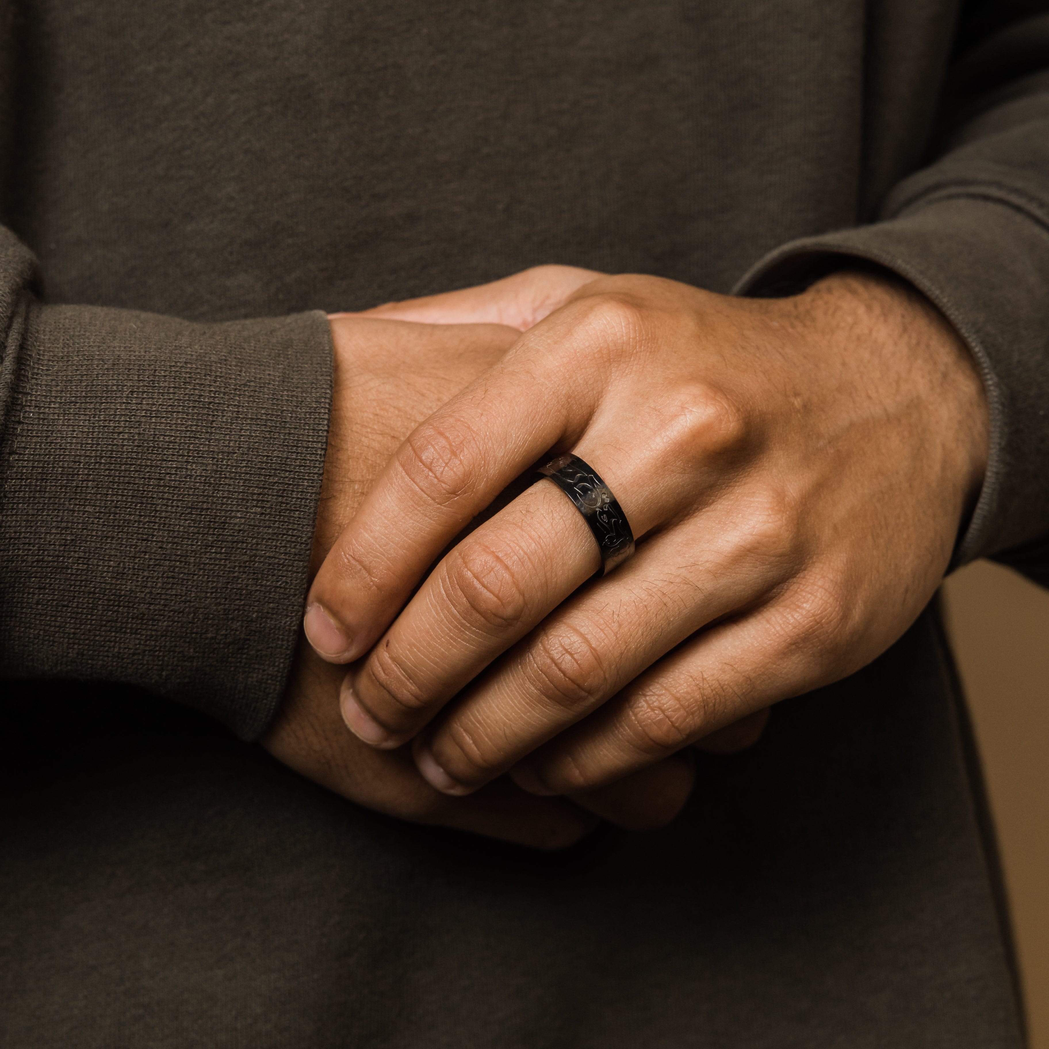 "Allah does not Burden" Ring | Men | Nominal