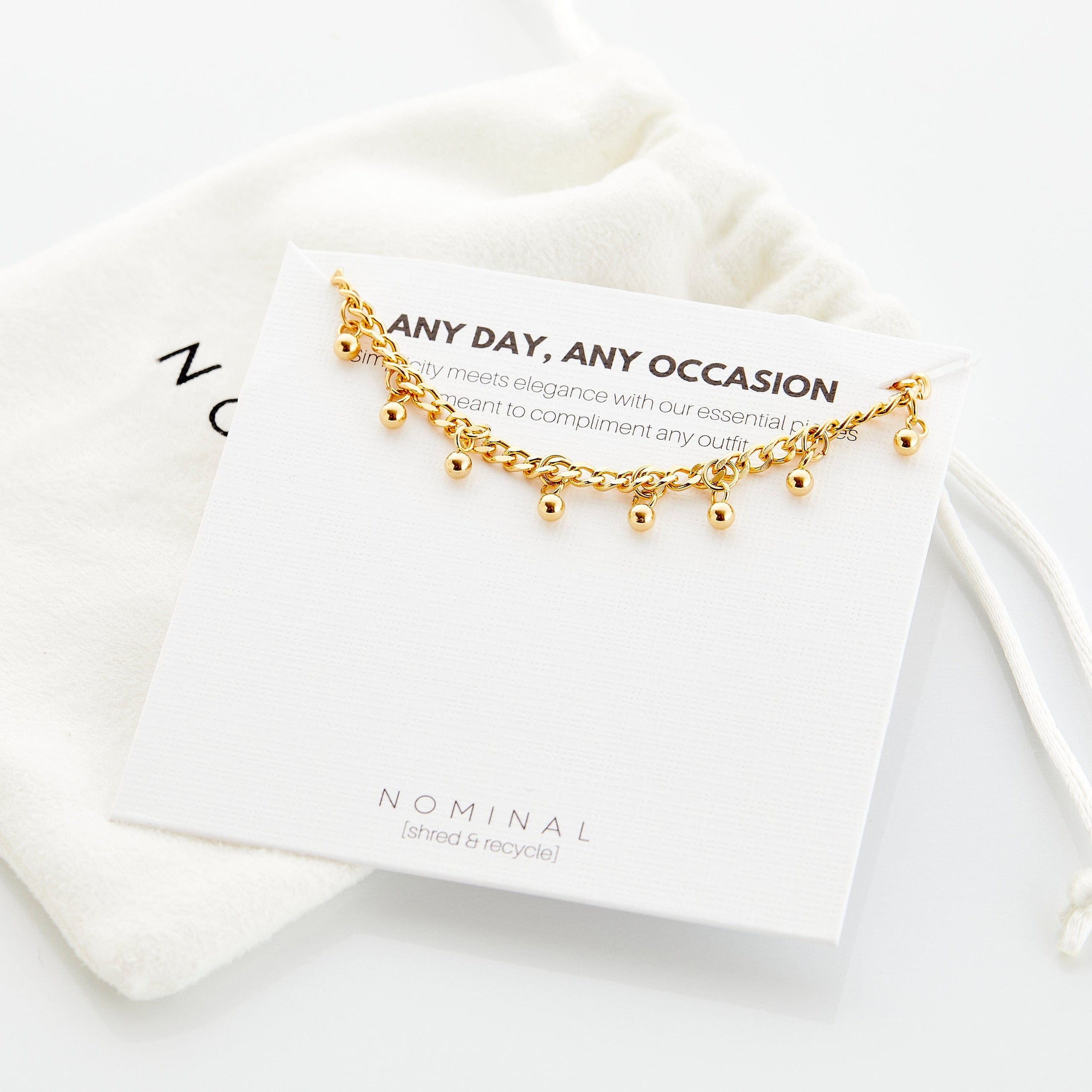 Dangling Dotted Bracelet