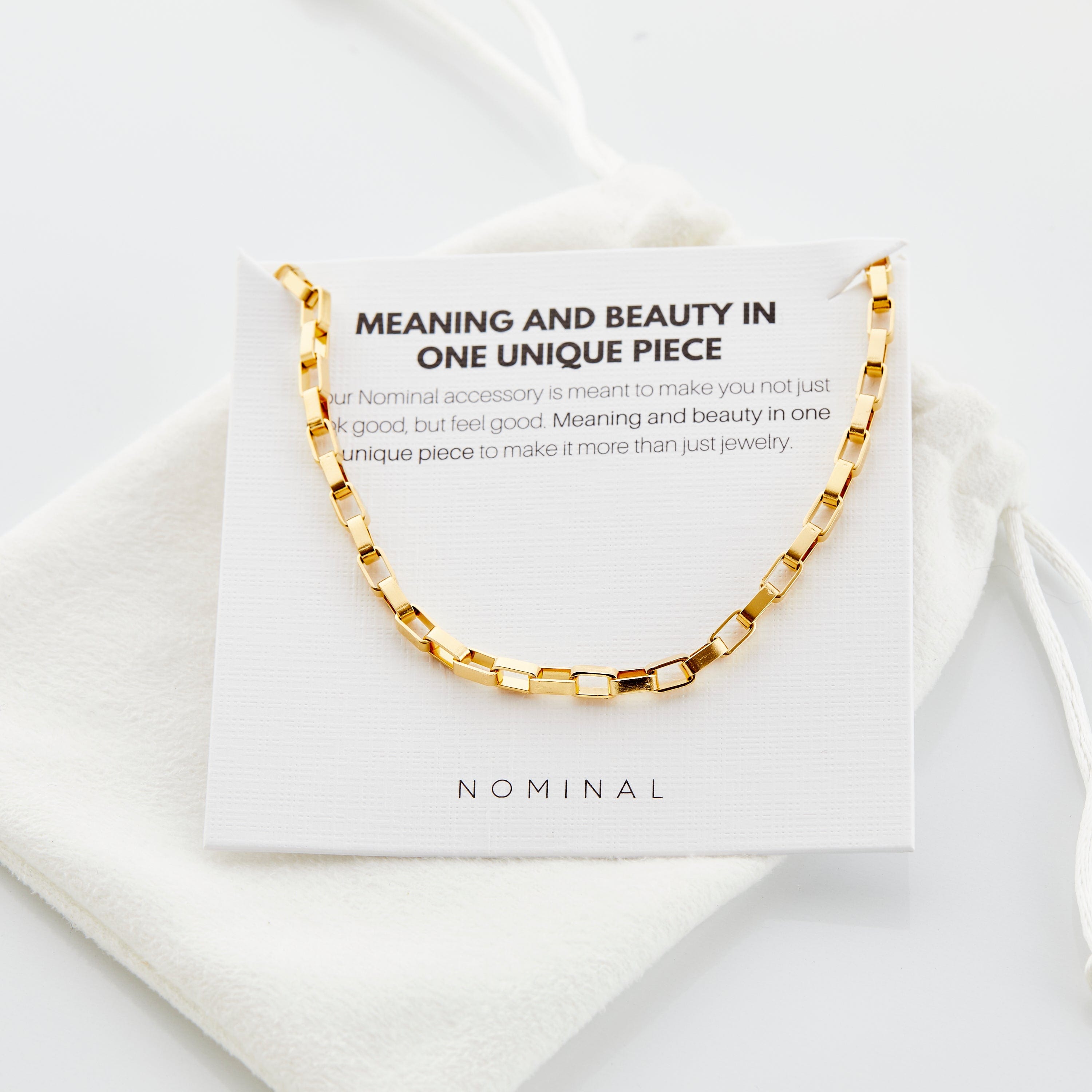 Essential Block Chain Necklace | Nominal