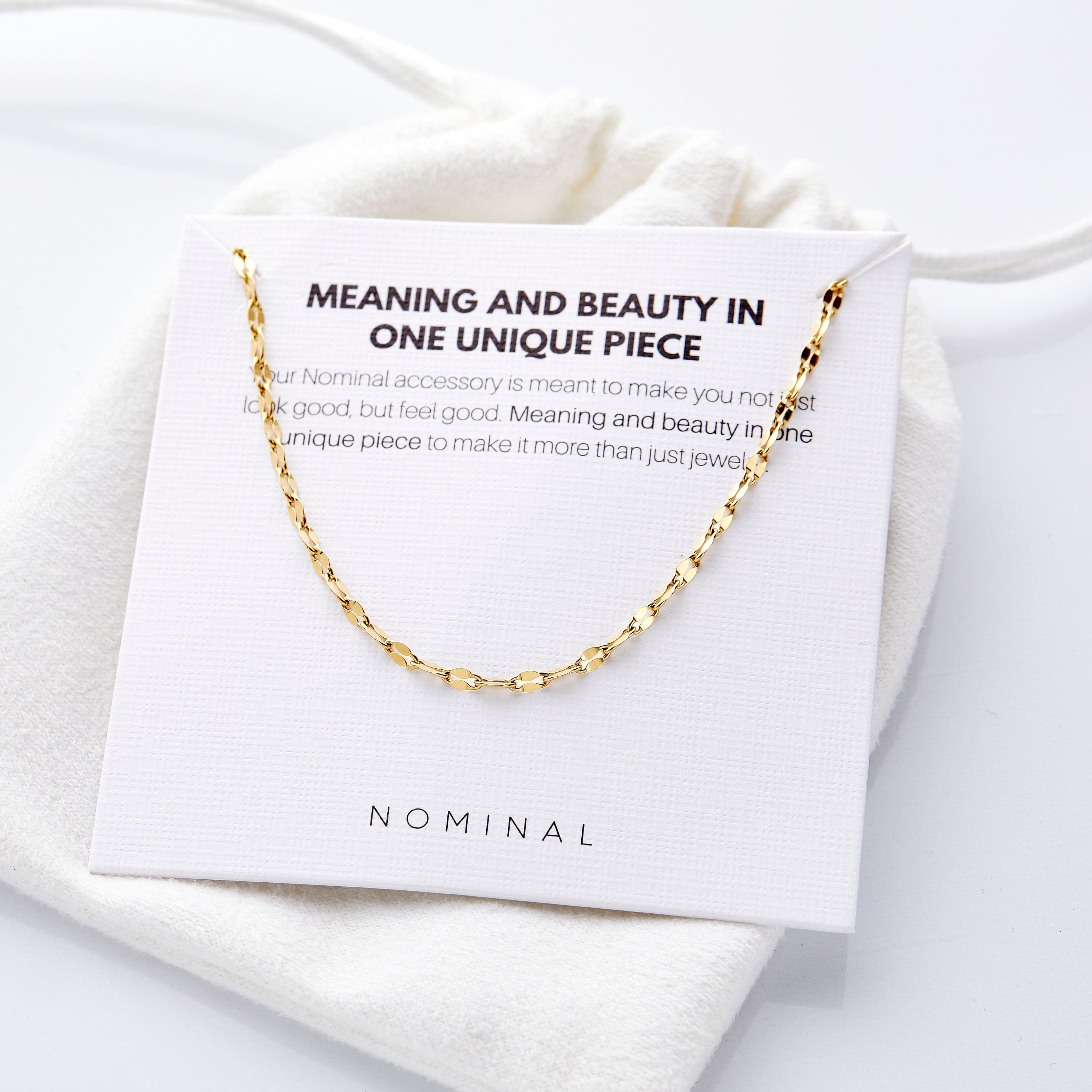 Flutter Chain Bracelet | Nominal